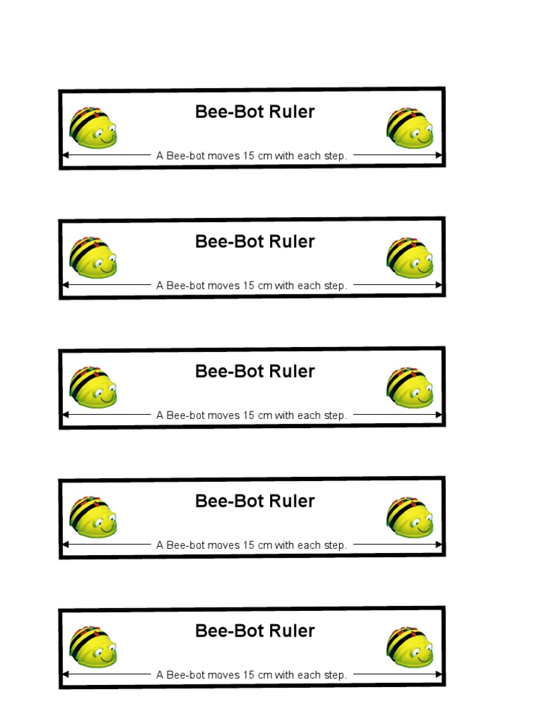 Beebot Rulers | PDF