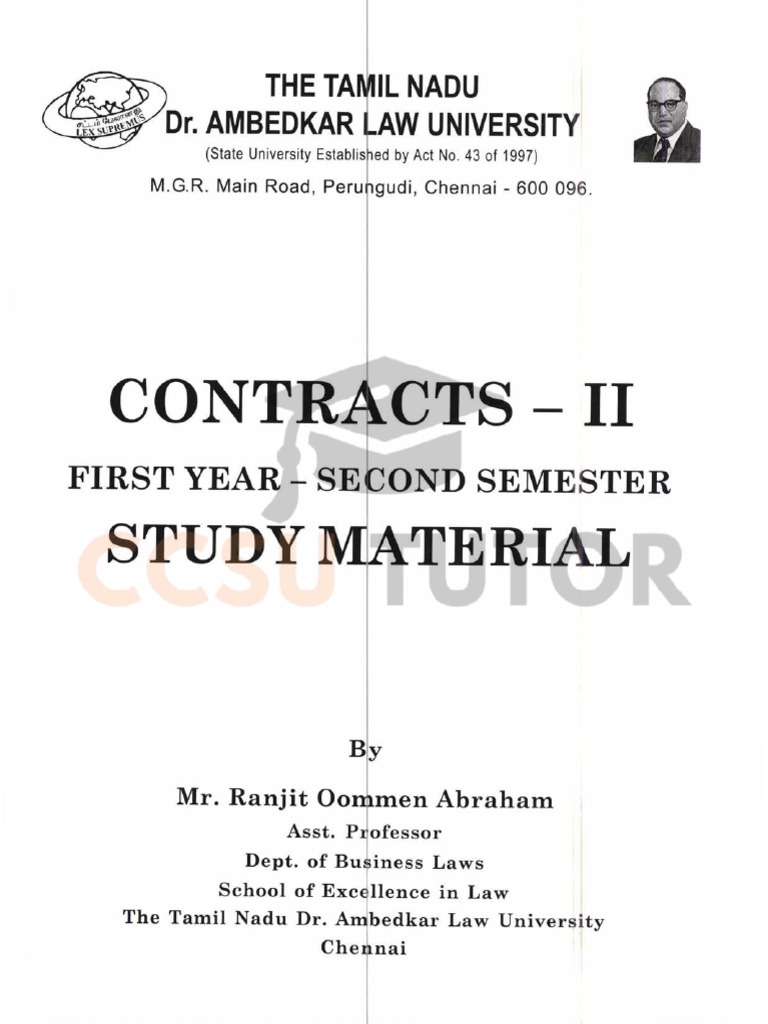 13 Contracts-II Watermark | PDF