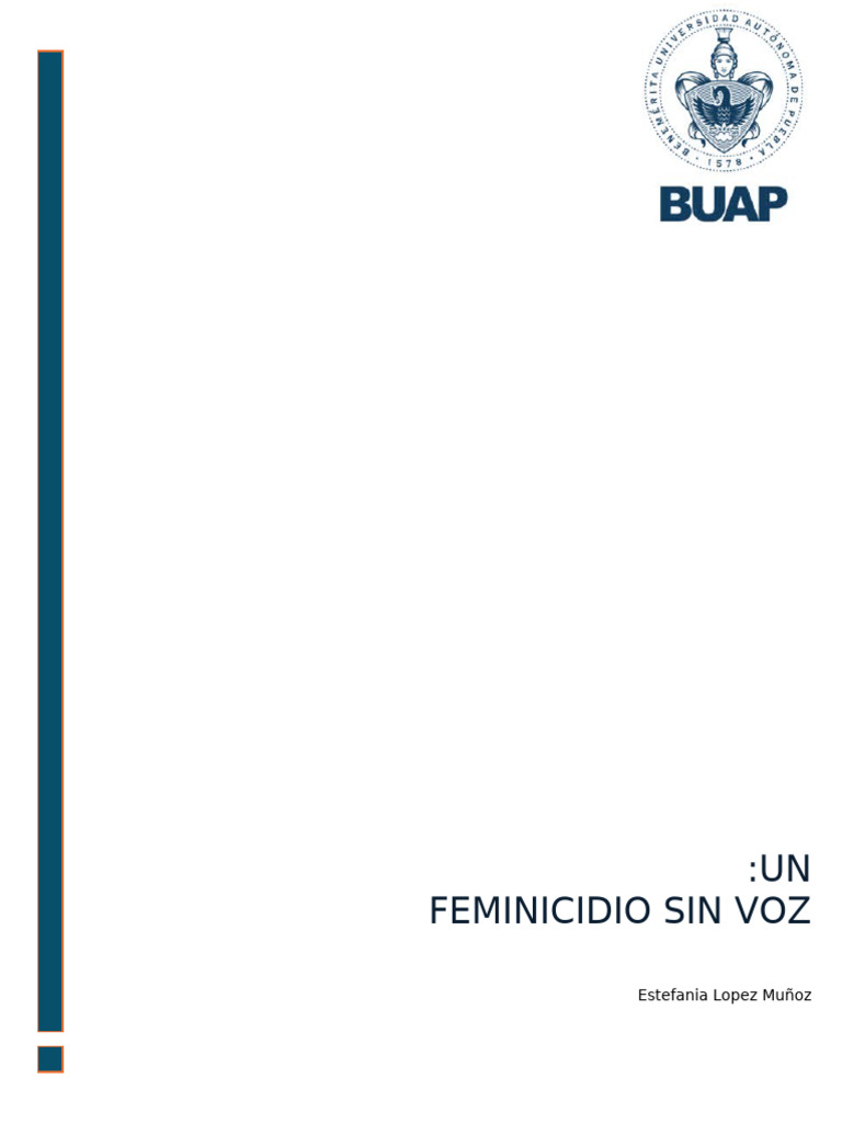 EL SILENCIO DE LA IMPUNIDAD ESTEFANIA LOPEZ MUÑOZ | PDF | Criminología ...