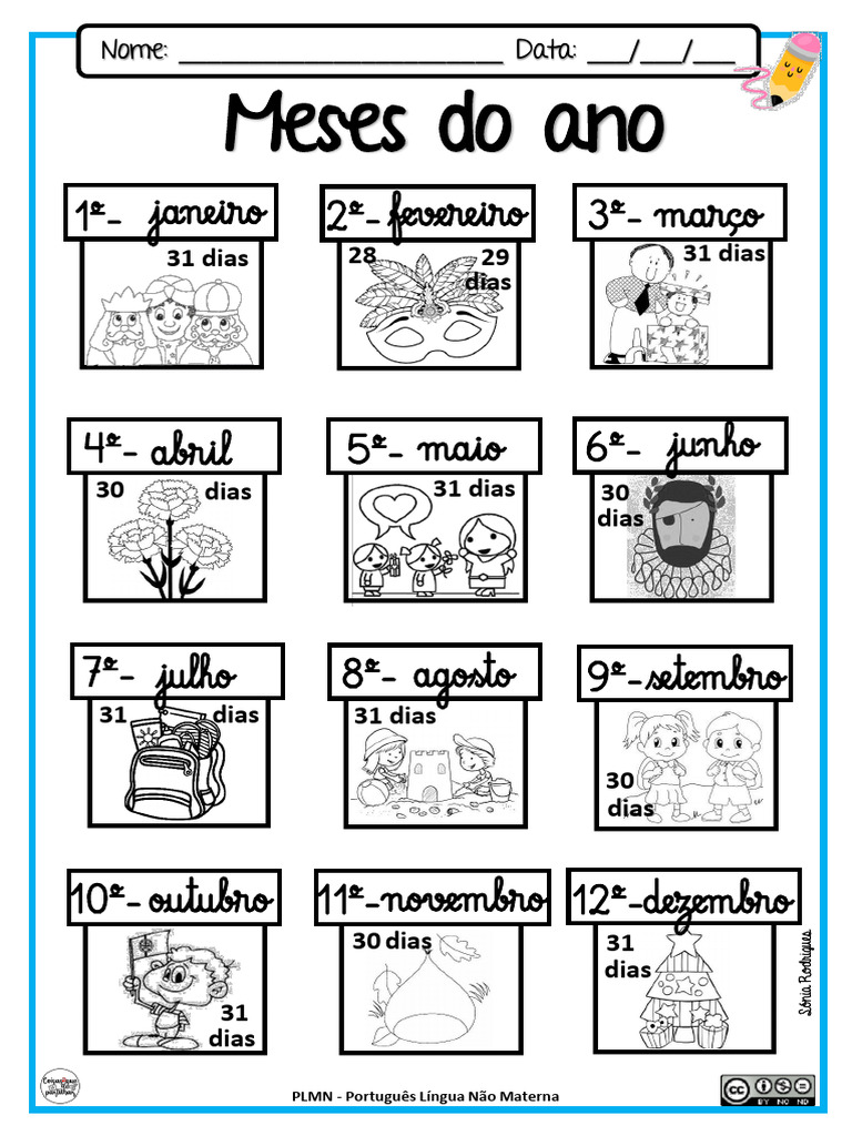 Meses Do Ano | PDF