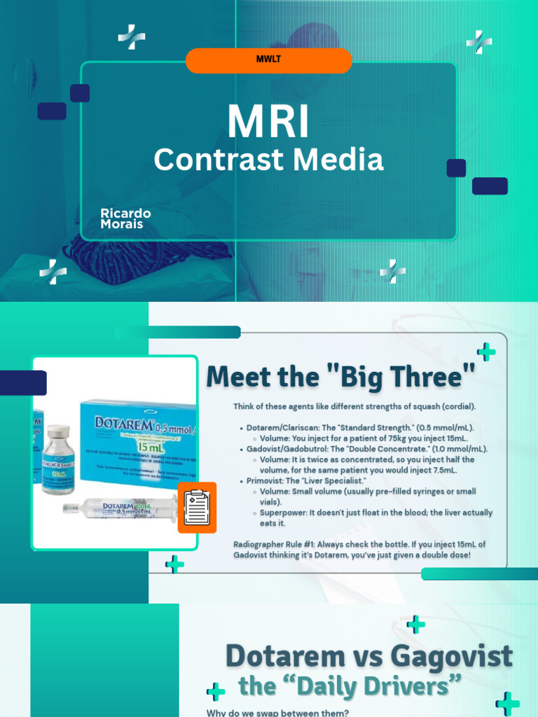 Contrast Media | PDF