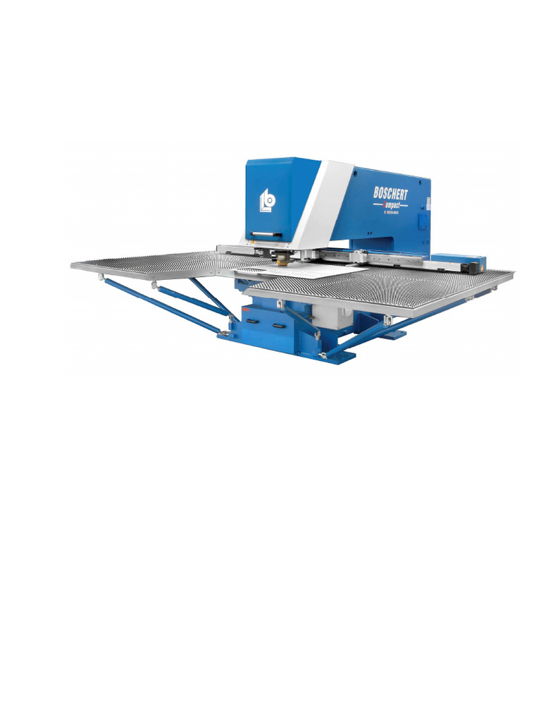Boschert Compact Punching Machine | PDF | Drilling | Mechanical Engineering