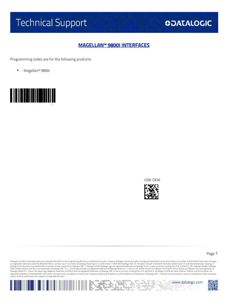MGL 9800i Interfaces-1 | PDF