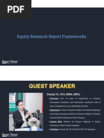 Equity Research Report Overview | PDF | Securities Research | Investing