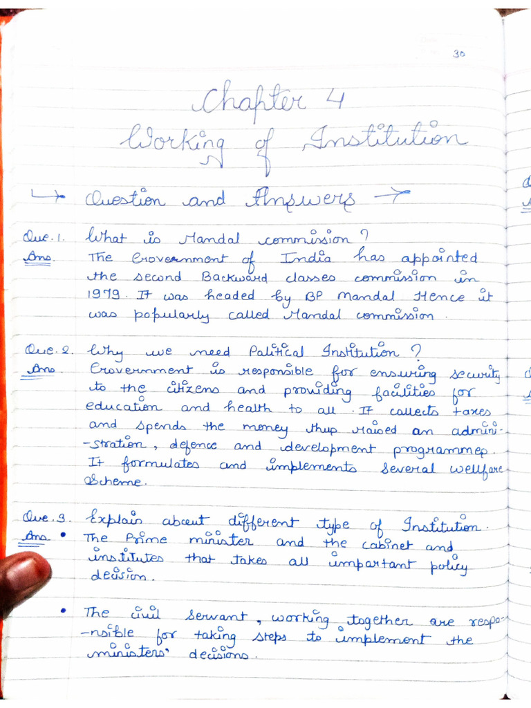 Civics Chapter 4 | PDF