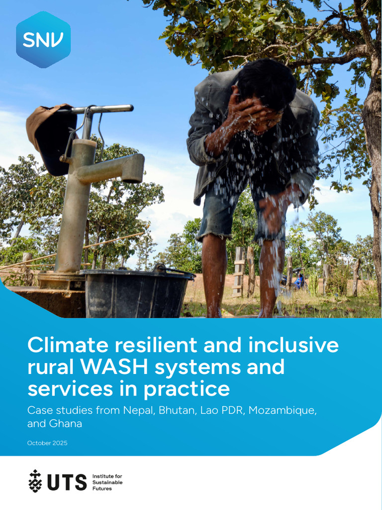 2025 Climate Resilient Rural Wash Five Country Study | PDF | Wash ...