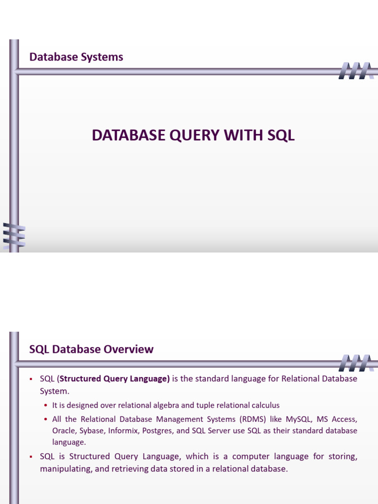 4.SQL Updated | PDF | Sql | Relational Database