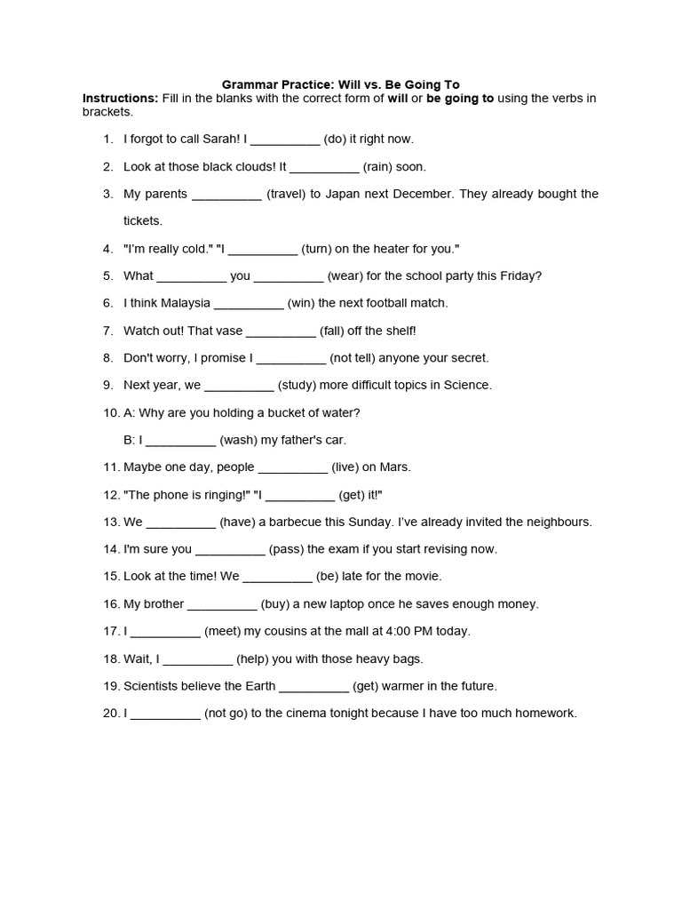 Grammar Practice | PDF