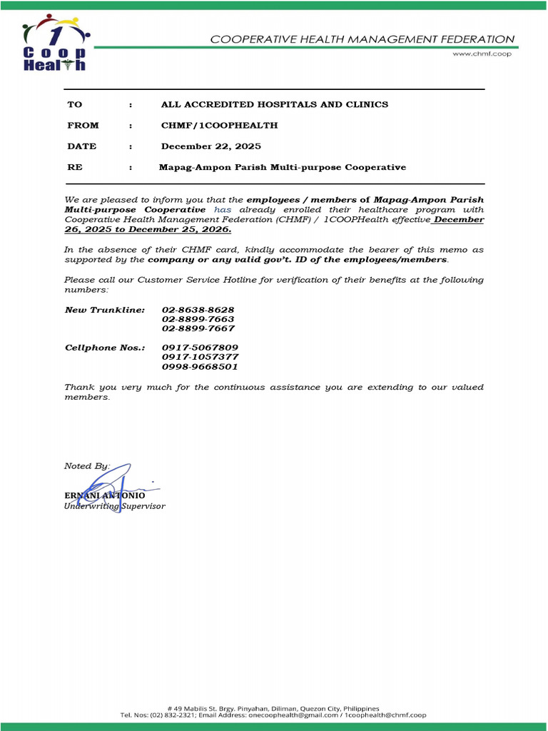 Mapag Ampon Parish Multipurpose Cooperative | PDF