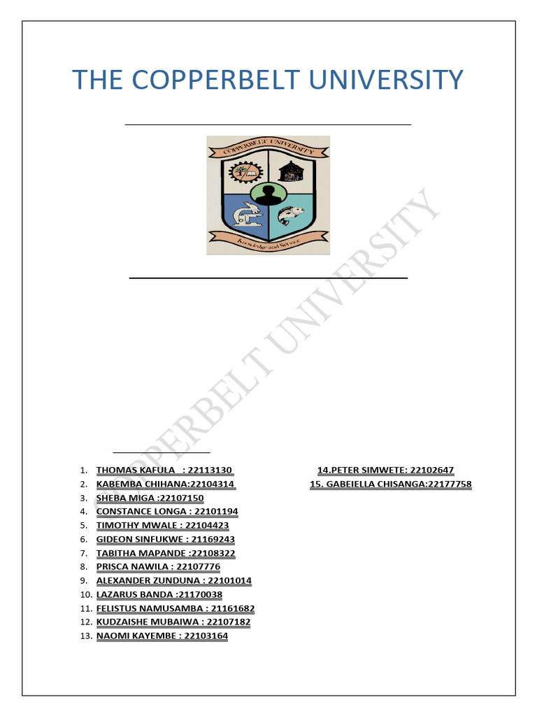 Assignment Cover Page | PDF