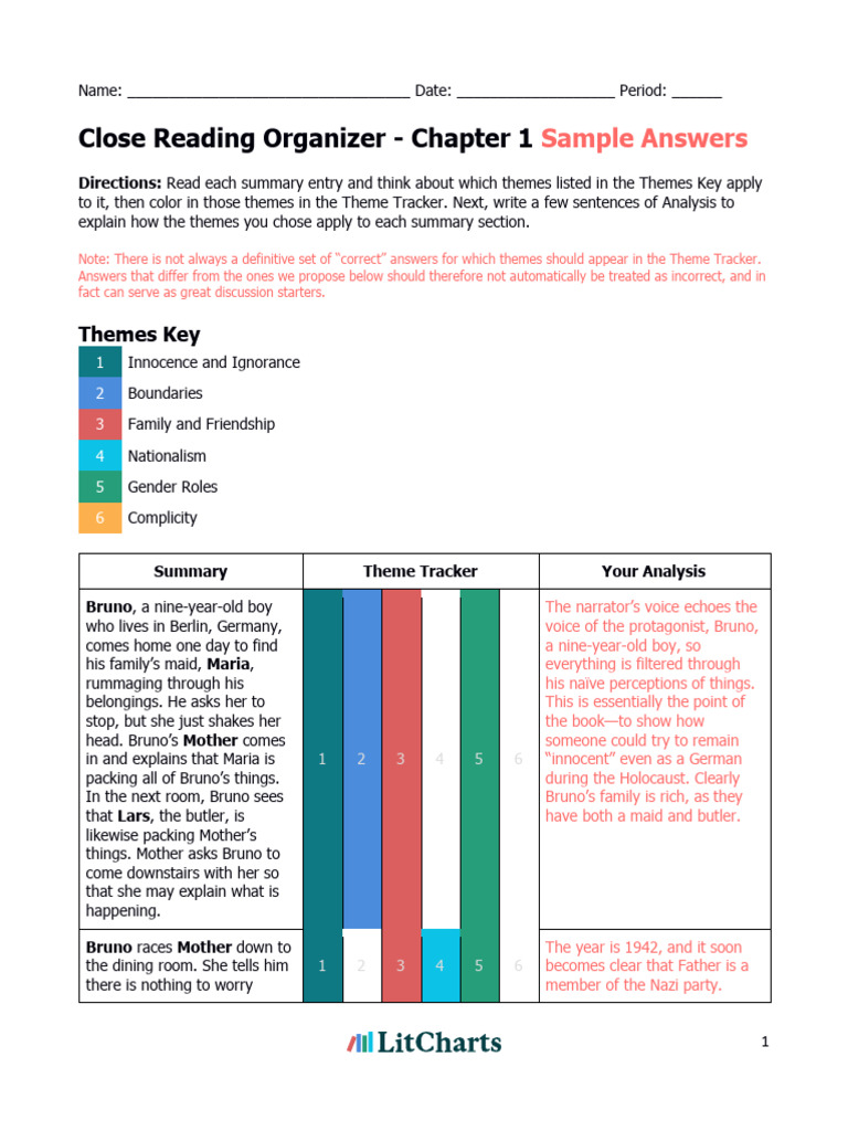 Chapter 1 Reading Sample Answers | PDF