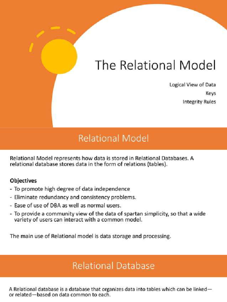 Relational Model | PDF
