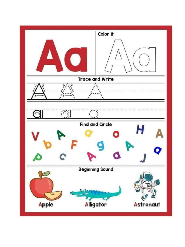 Alphabets Revison | PDF