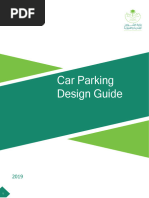 Qatar Parking Design Guidelines | PDF | Parking | Intersection (Road)