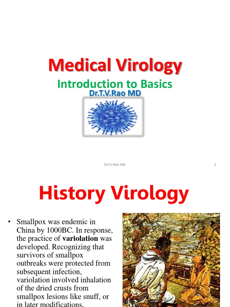 Medical Virology Introductionmedical Virology Pdf Transmission