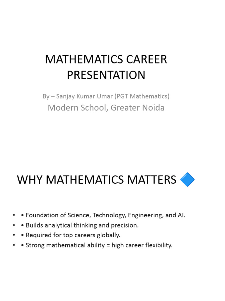 maths ppt | PDF | Mathematics | Science