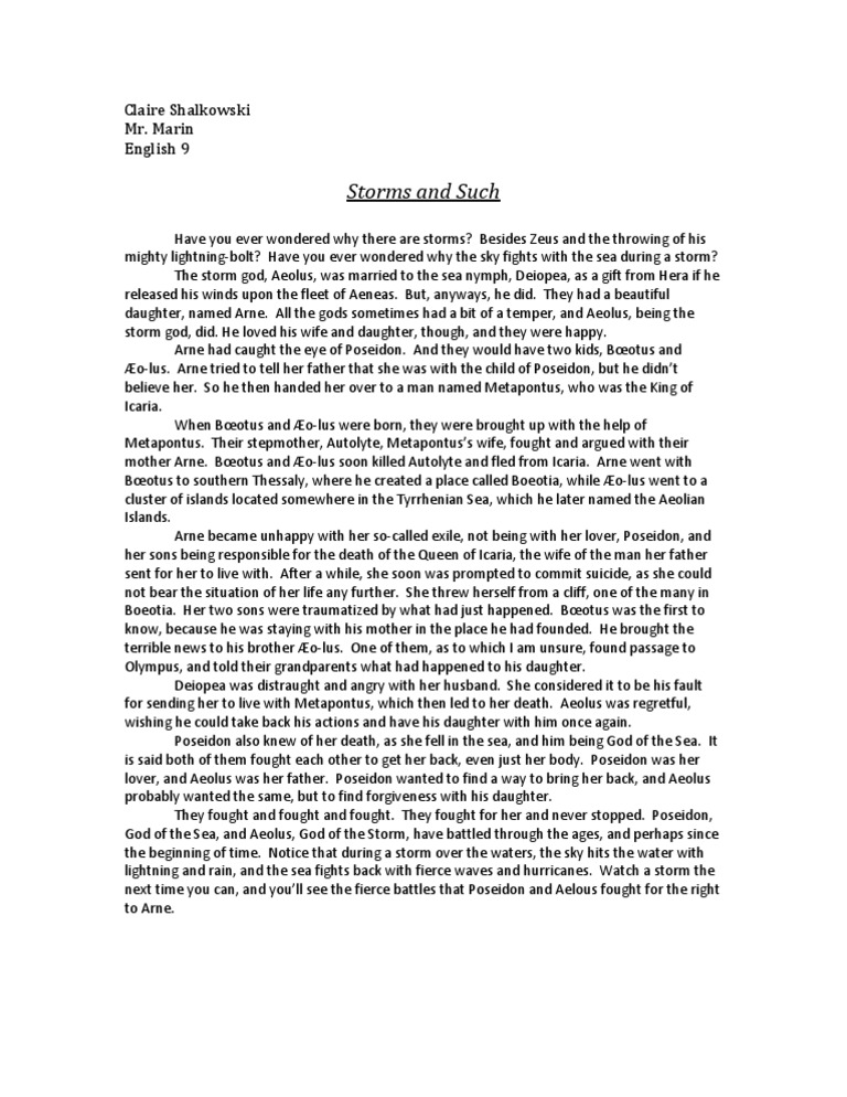 English Myth | PDF | Paleo Balkan Mythology | Greek Mythology