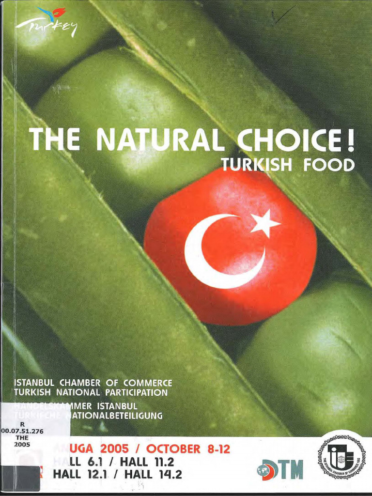 The Natural Choice Turkish Food ANUGA 2005 - Turkey | PDF | Vegetables ...