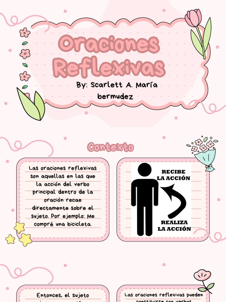 Oraciones Reflexivas PDF | PDF