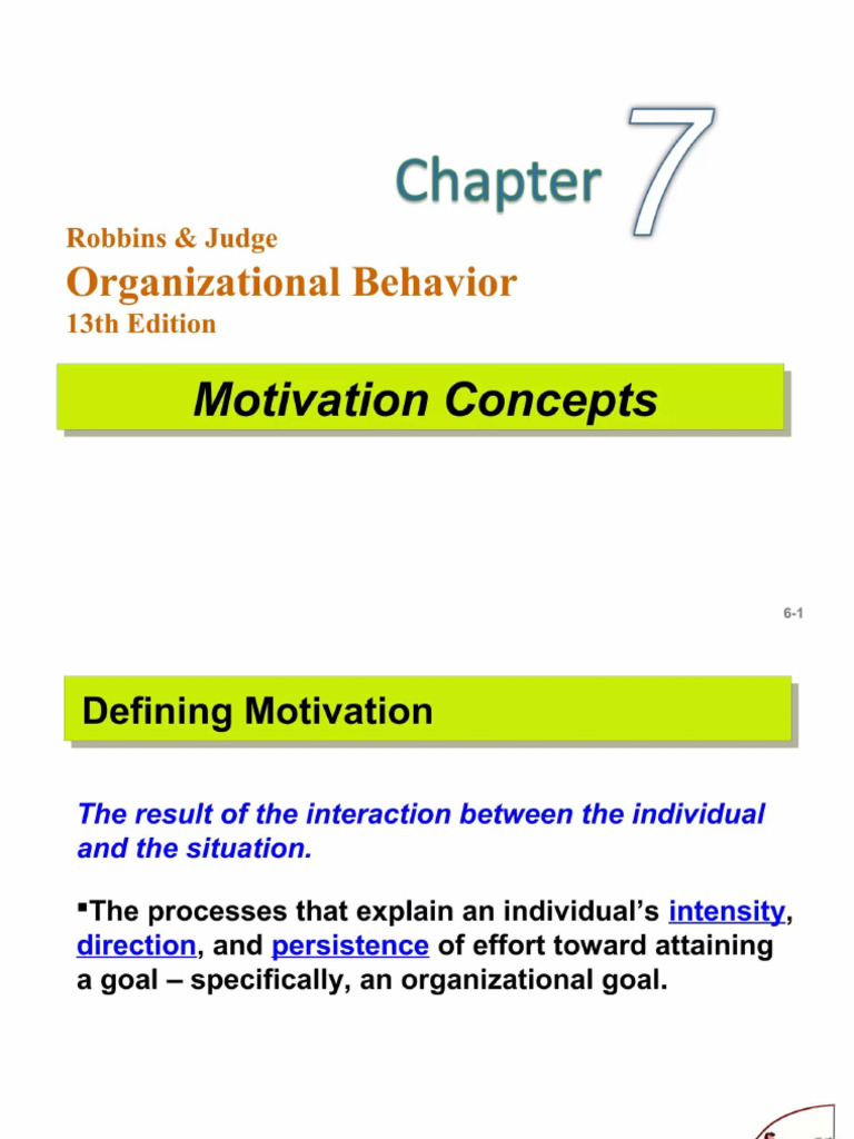 Ob Ch 03 Motivation | PDF
