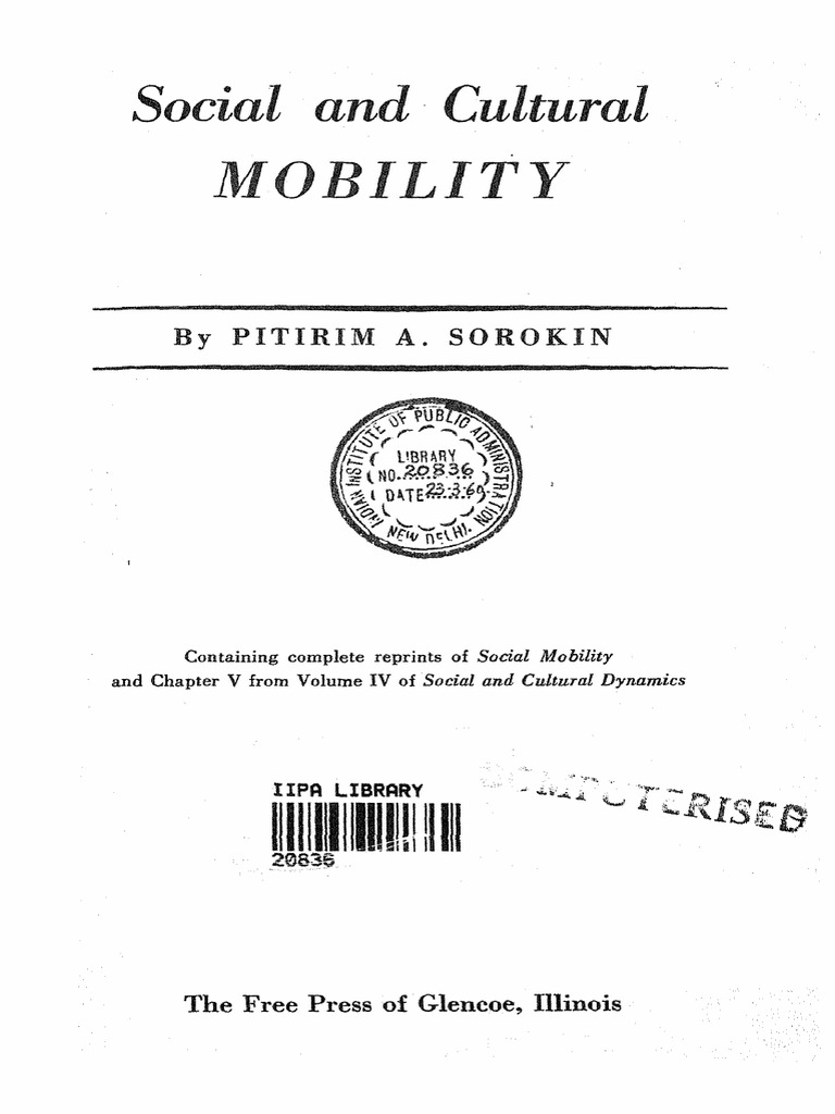 (Blau & Duncan, 1967) the American Occupational Structure | PDF