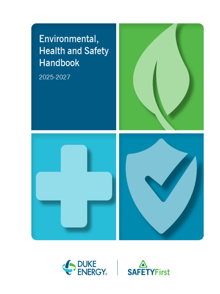 2025 2027 Ehs Handbook | PDF | Safety | Occupational Safety And Health