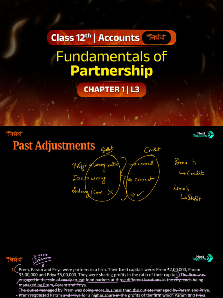 Fundamental of Partnership 2 | PDF