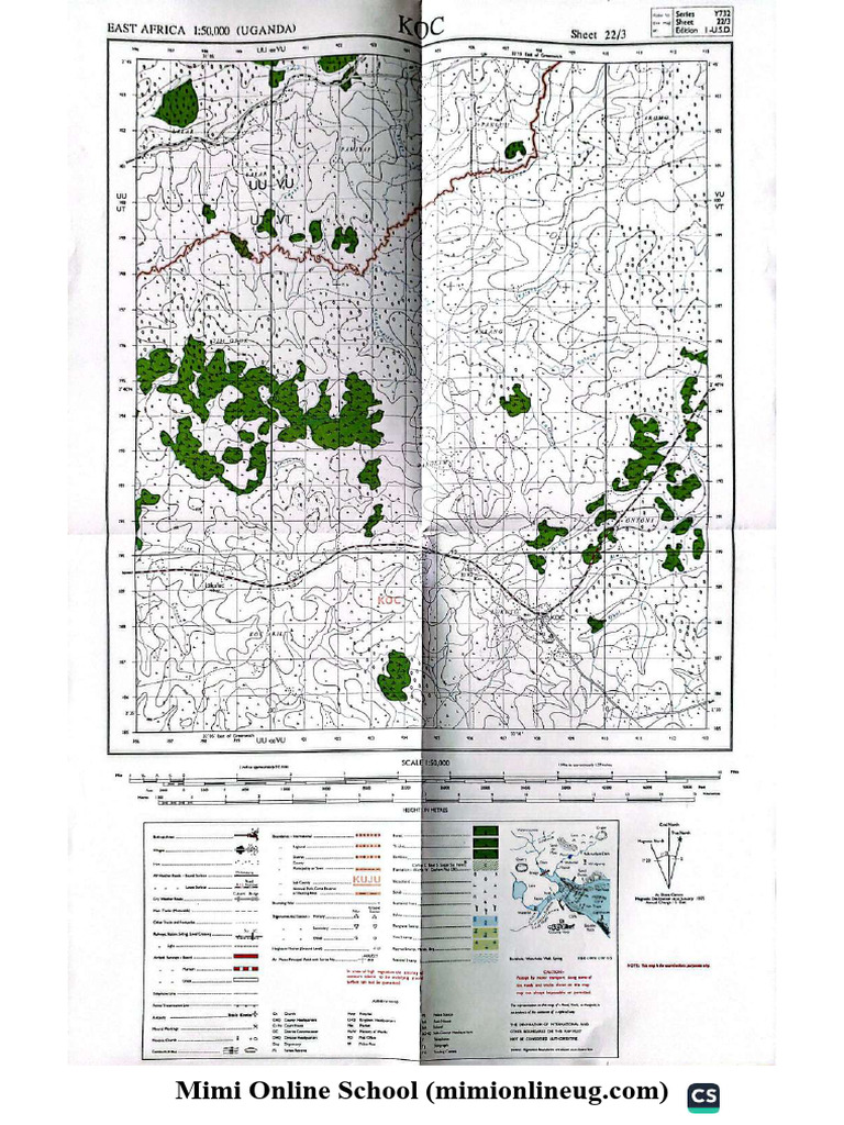 Uneb Uce Geo Map 2025 | PDF