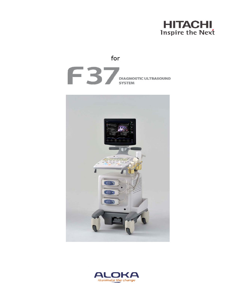 Hitachi Aloka Specifications f37 En | PDF | Heart Valve | Vein