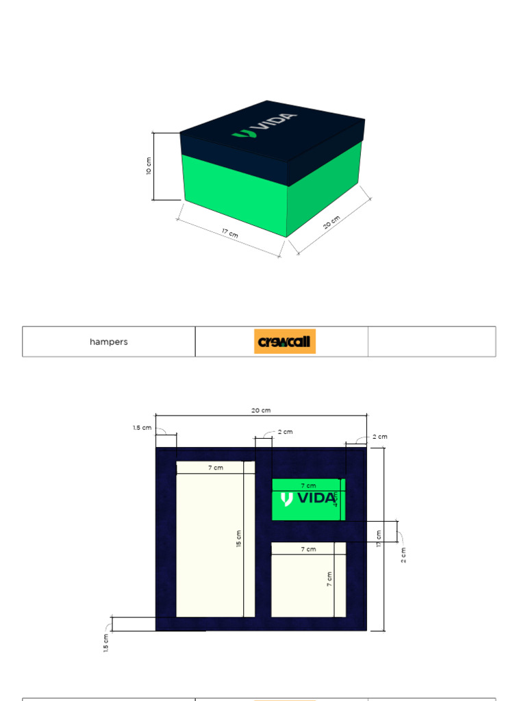 Hampersbox Techdraw 01 | PDF