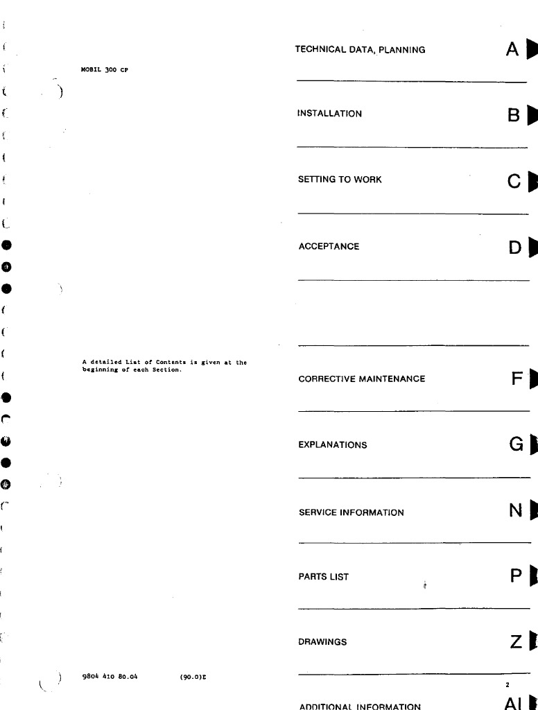 Philips Mobil 300 CP | PDF