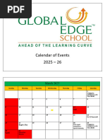 CBSE School Academic Calendar 2025-26 | PDF | Academic Term | Schools