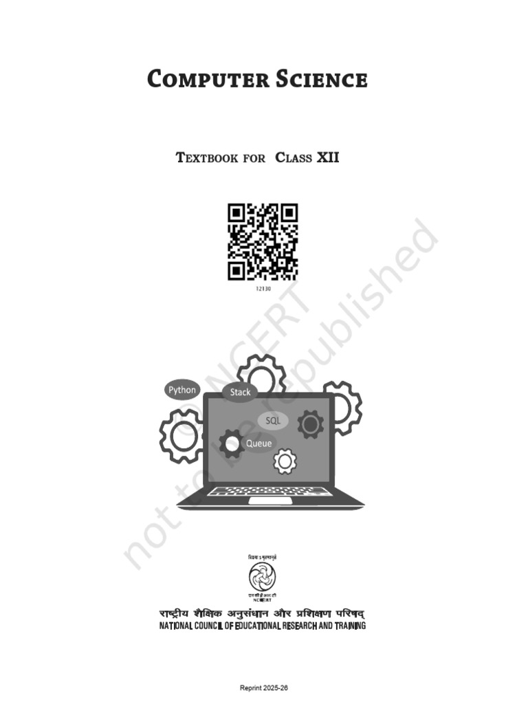 12th Computer-Science NCERT | PDF | Sql | Python (Programming Language)