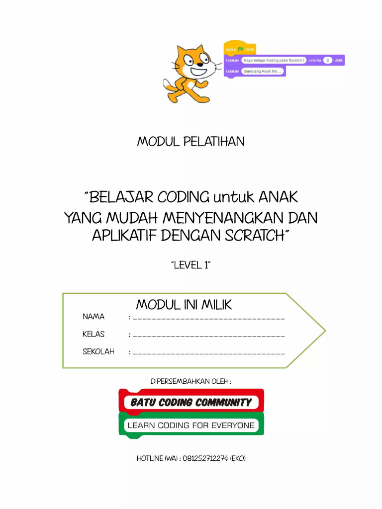 Coding Scratch 1 | PDF