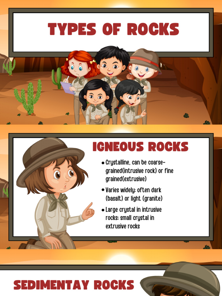 Difference Between Rocks Presentation 20260119 003631 0000 | PDF