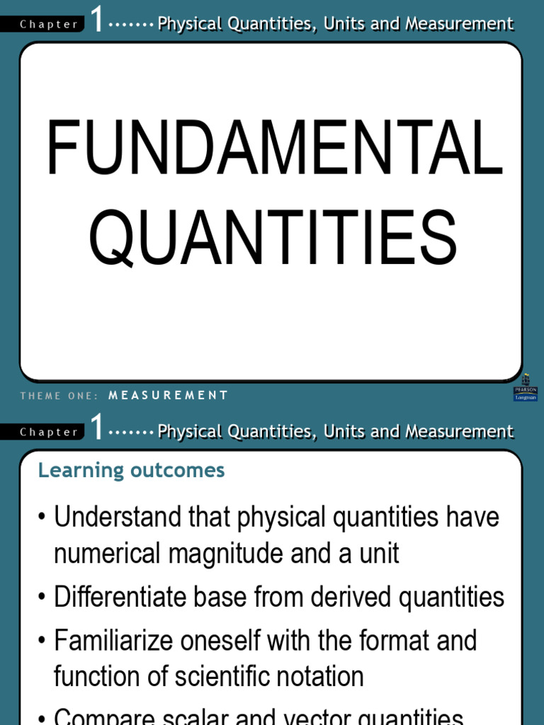 Fundamental Quantities | PDF | Measurement | Quantity