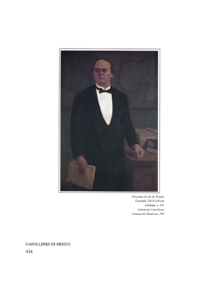 Sebastian Lerdo de Tejada | México | Esfera pública