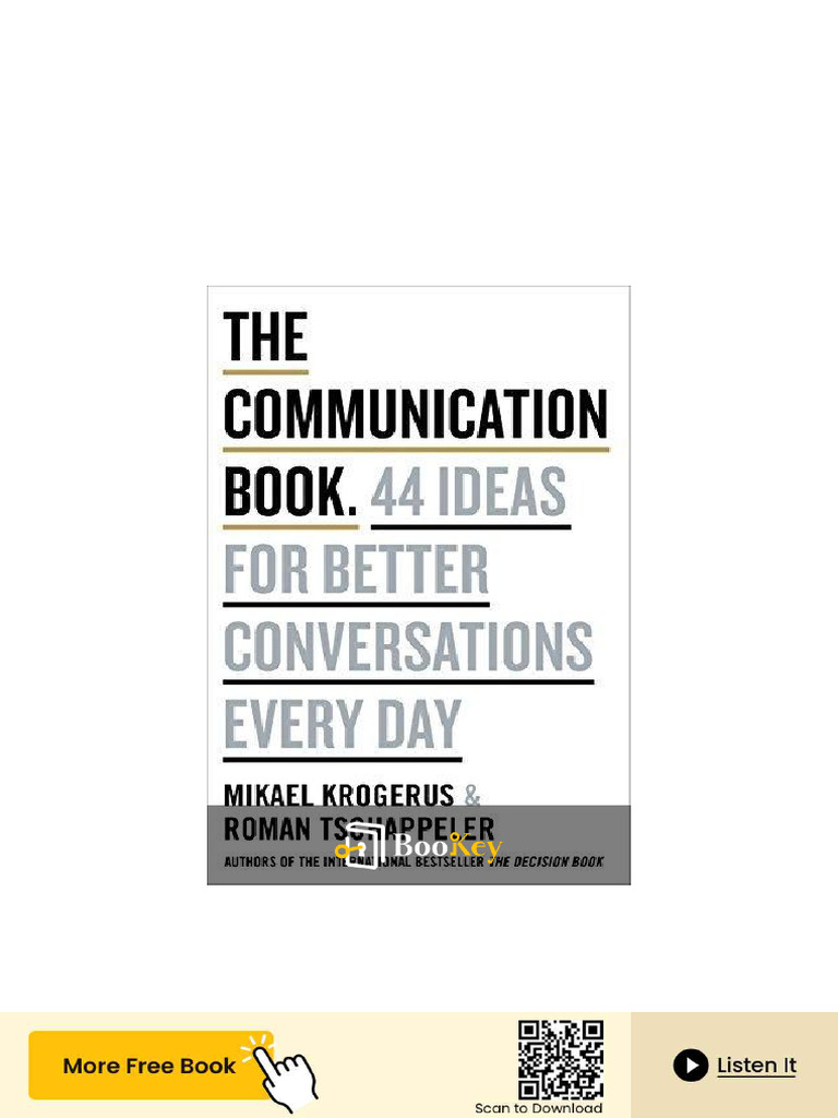 The Communication Book PDF | PDF | Rhetoric | Public Speaking