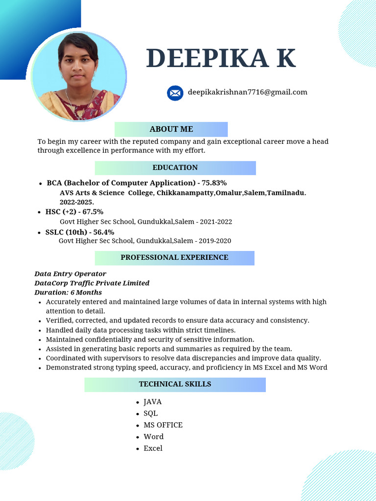 Deepika Resume - 20260129 - 141039 - 0000 | PDF | Computing