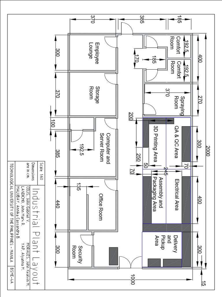 2D Plant Layout | PDF