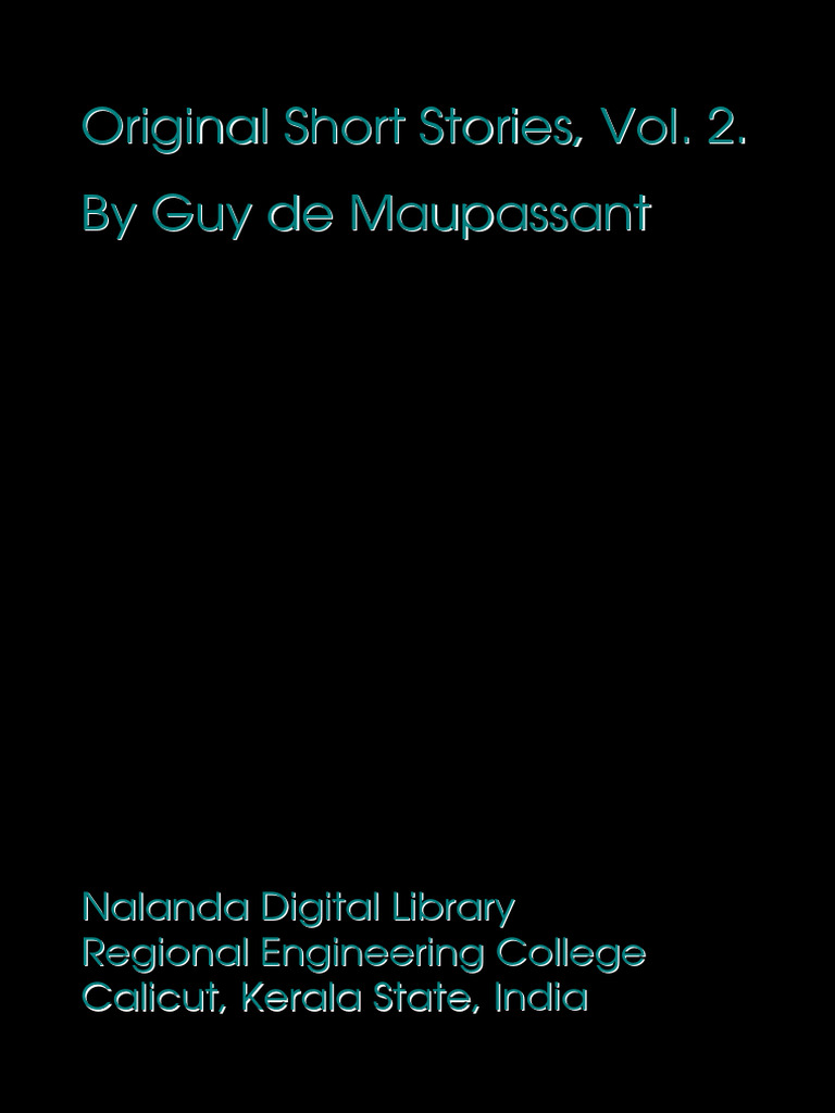 Short Story Vol. II | PDF