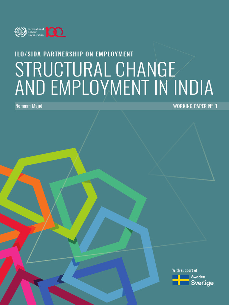 ILO Report, Structural Change and Employment in India | PDF ...