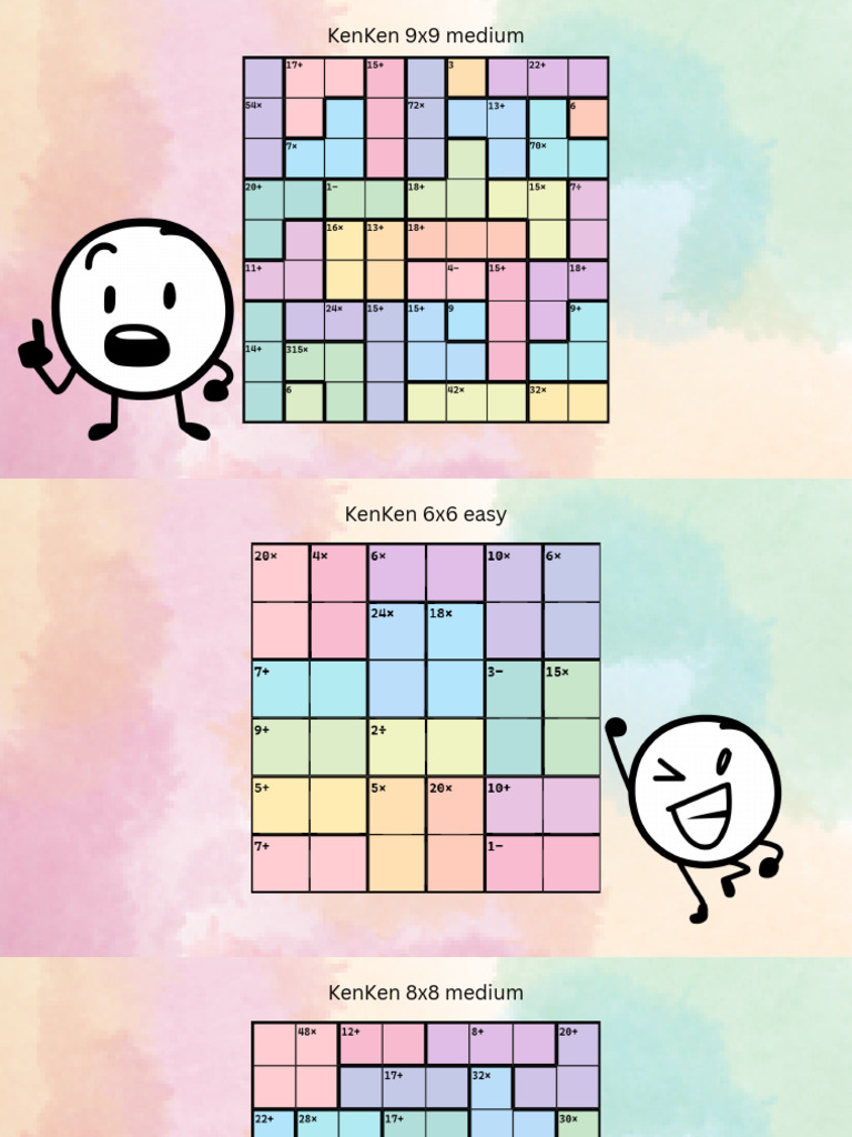 KenKen Puzzle | PDF