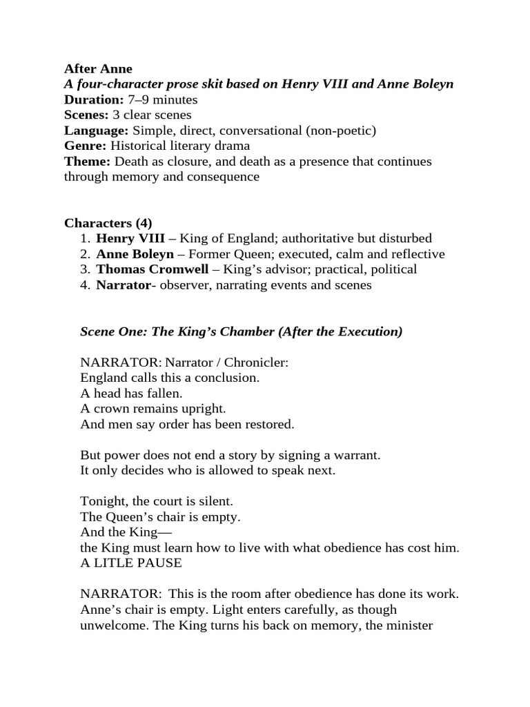 After Anne | PDF