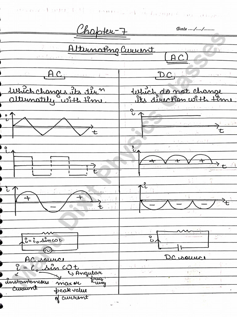 Alternating Current | PDF