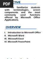 Comprehensive Microsoft Office Guide | PDF