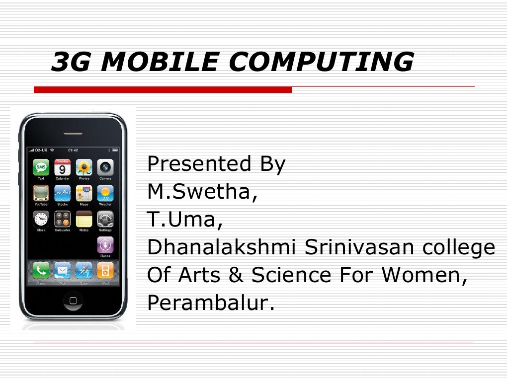 3g Mobile Computing | PDF | 3 G | Gsm