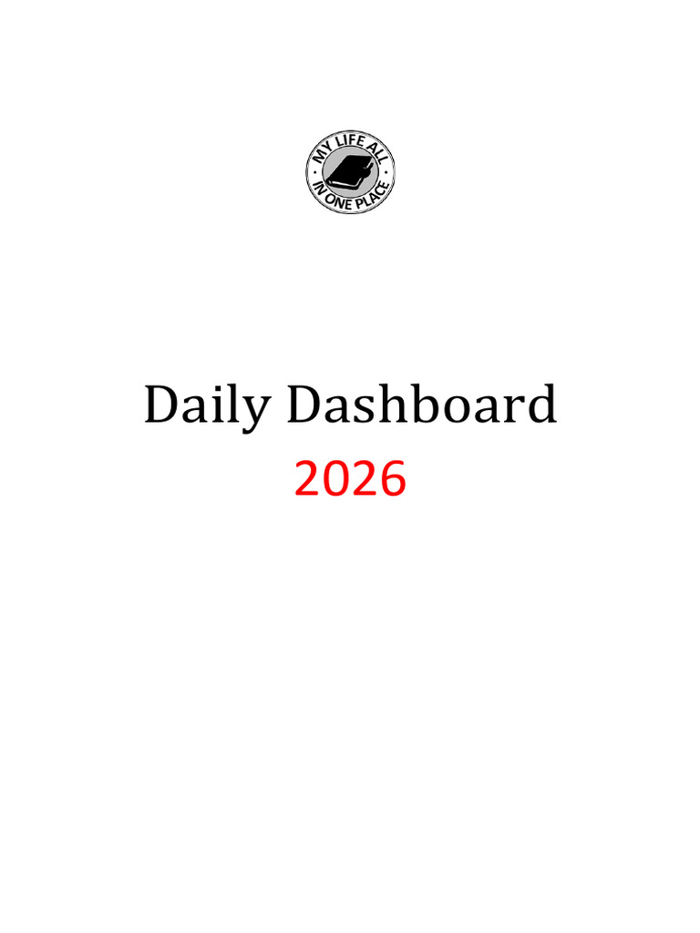 Daily Dashboard | PDF