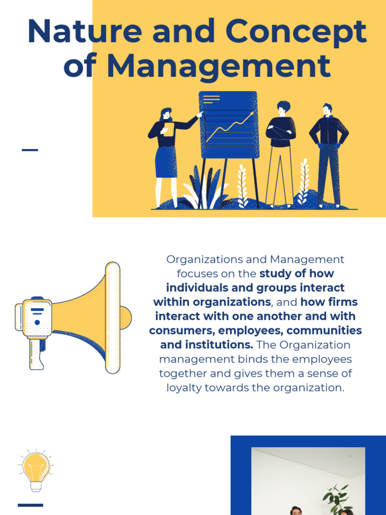 DISCUSSION 1 - Nature and Concept of Management | PDF | Business ...