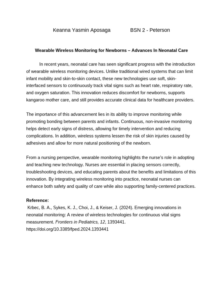 Prelim-Activity#2 Newborn Discoveries | PDF
